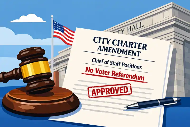 Charter Amended to Codify Mayor’s Chief of Staff Roles